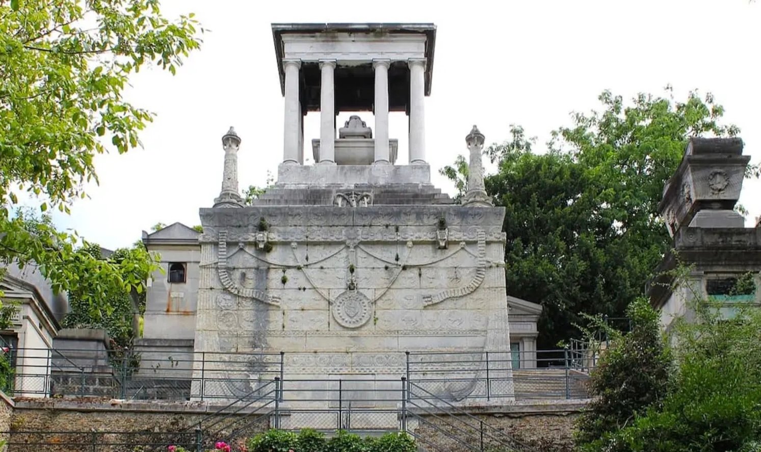 The Demidoff Mausoleum in Père Lachaise Cemetery